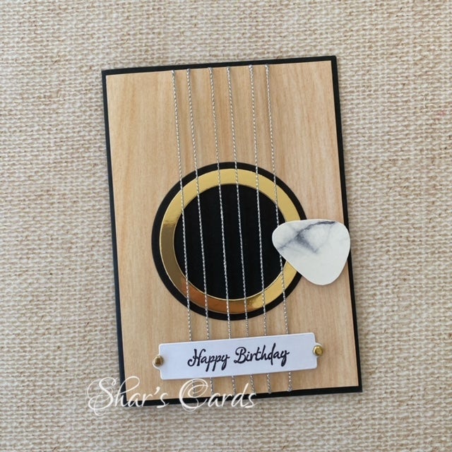 Guitar Lovers Birthday Card Guitar Lovers Guitar Birthday Cards
